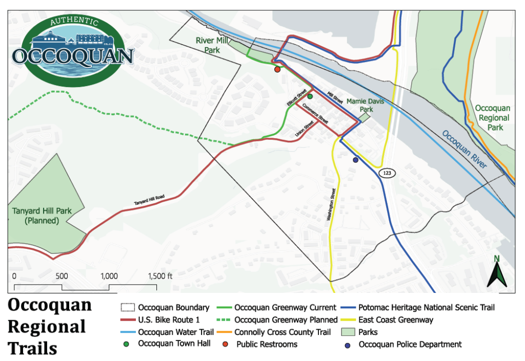 Area Trail Maps - The Town of Occoquan